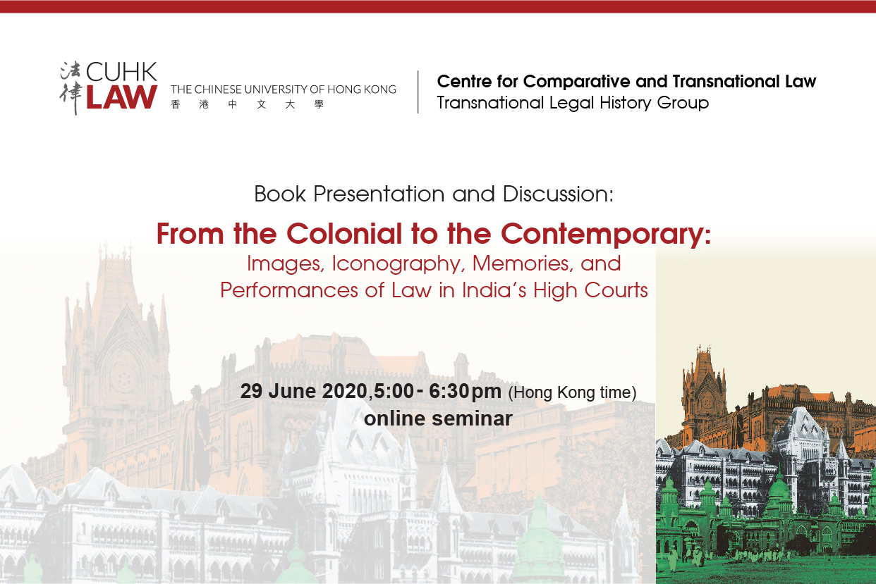 Cctl Transnational Legal History Group Seminar Book Presentation And