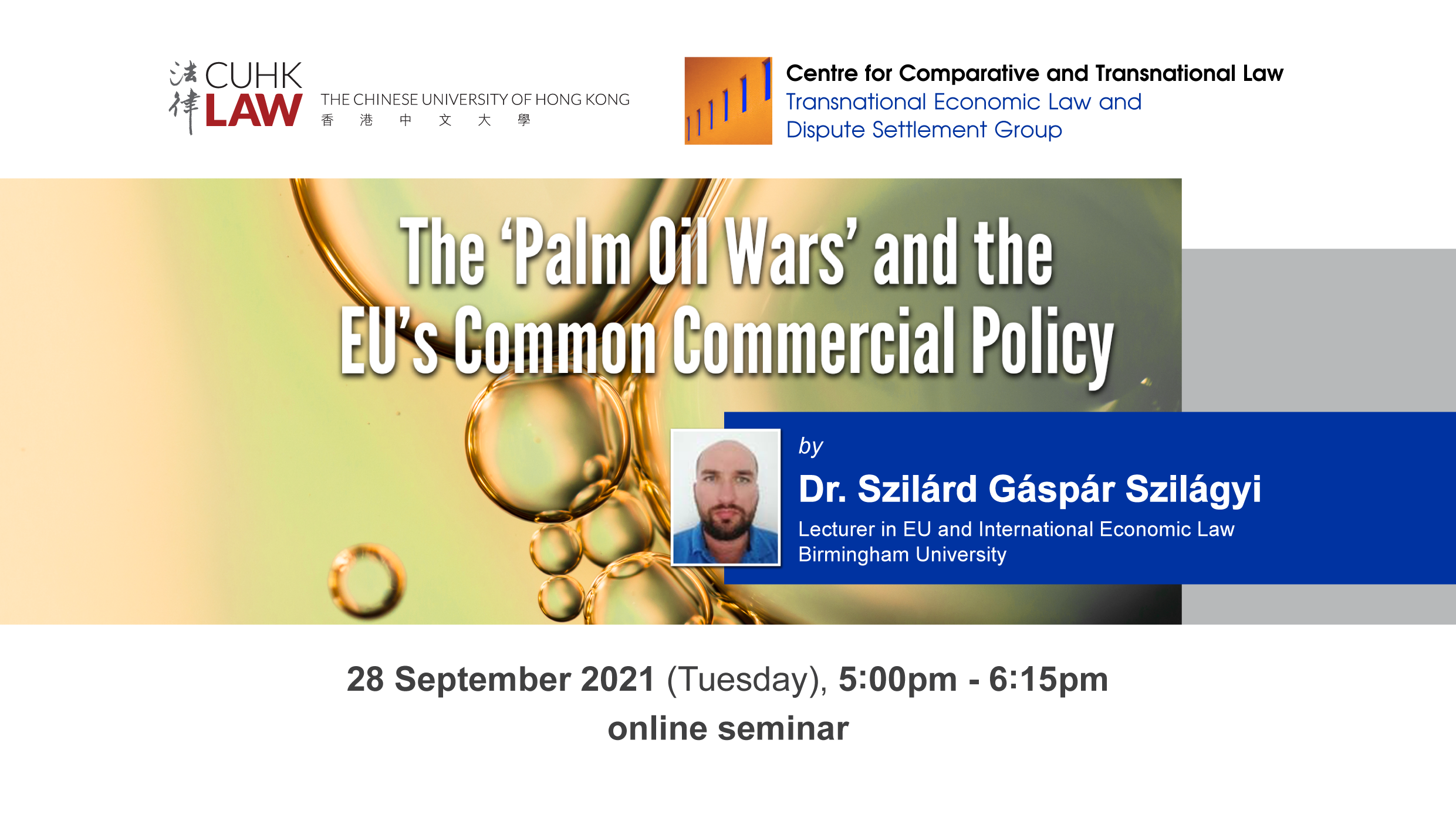 Cctl Transnational Economic Law And Dispute Settlement Group Seminar